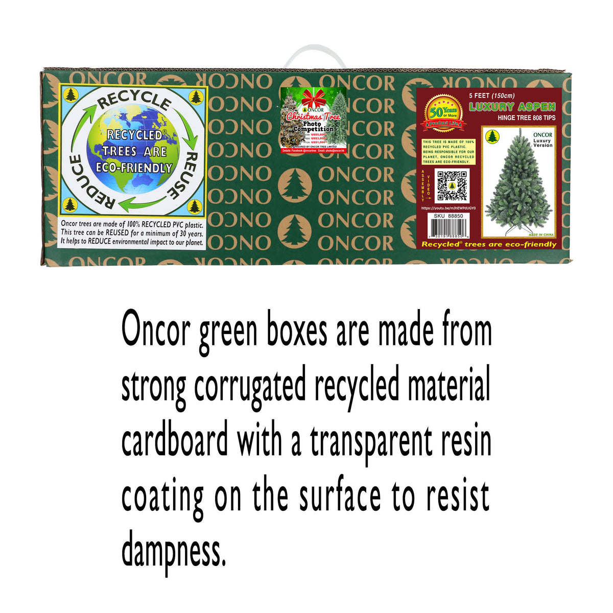 5ft Luxury Aspen – Oncor Recycled Trees